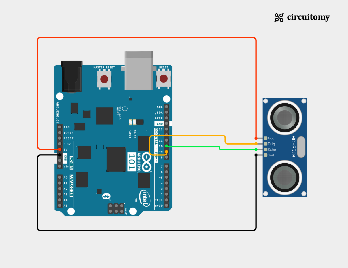 How to Interface an HC-SR04 Ultrasonic Sensor with Arduino: Measure ...