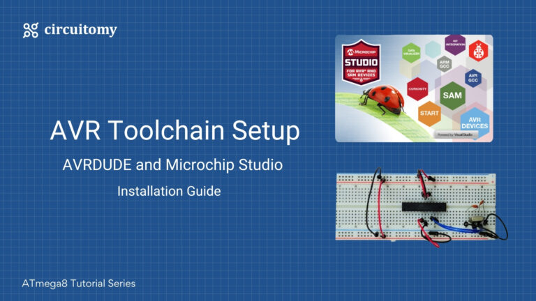 AVR Toolchain Setup : AVR DUDE and Atmel Studio Installation Guide ...